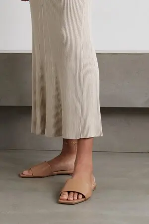 AeydĒ Anna Leather Slides
