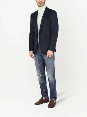 Dolce & Gabbana Single-breasted Cashmere Blazer