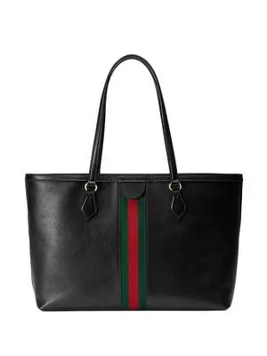 Gucci Ophidia Leather Tote Bag