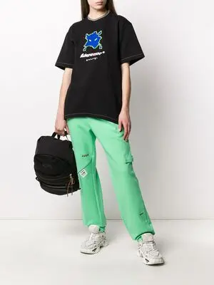 ADER ERROR Multi-embroidered Logo Long Track Pants
