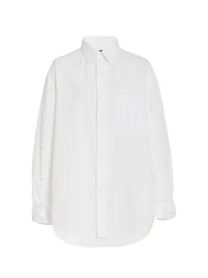 White Oversized Shirts For Women