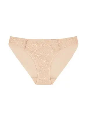 Simone Perele Comete Lace Briefs Light Pink