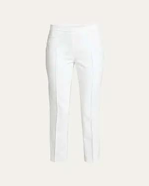 Akris Franca Techno-cotton Pants - Off White