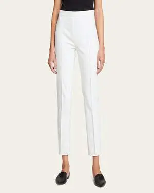 Akris Franca Techno-cotton Pants - Off White