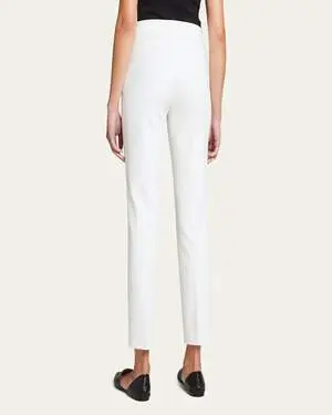 Akris Franca Techno-cotton Pants - Off White