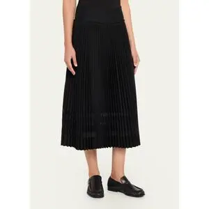 3.1 Phillip Lim Pleated A-line Midi Skirt