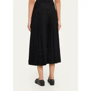 3.1 Phillip Lim Pleated A-line Midi Skirt