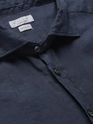 SLOWEAR Garment-dyed Linen Shirt