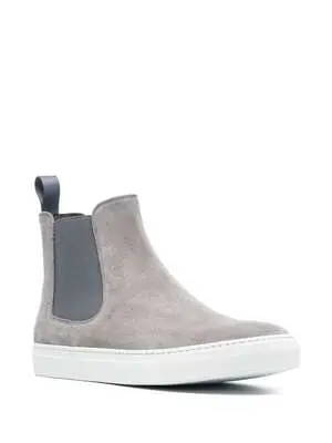 SCAROSSO Elasticated Side-panel Sneakers - Grey