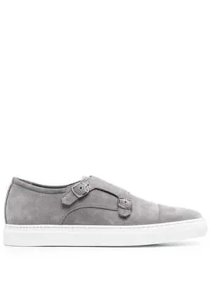 SCAROSSO Buckle Monk Sneakers - Grey