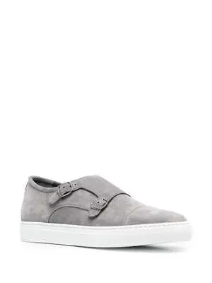 SCAROSSO Buckle Monk Sneakers - Grey