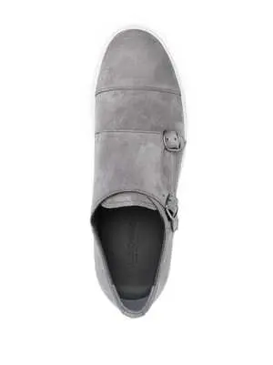 SCAROSSO Buckle Monk Sneakers - Grey