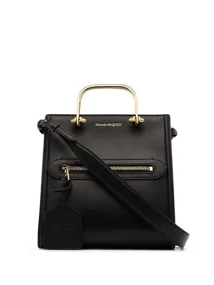 Alexander McQueen The Short Story Leather Tote Bag