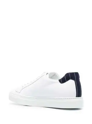 SCAROSSO Pinstripe Counter Sneakers
