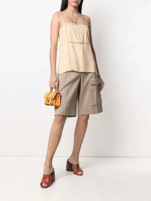 Chloé Lace-trim High-low Camisole