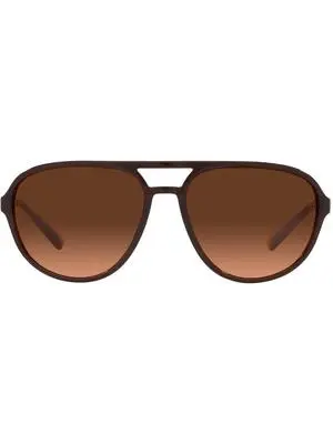 Dolce & Gabbana Pilot-frame Gradient Sunglasses
