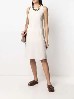 Aspesi Darted A-line Midi Dress