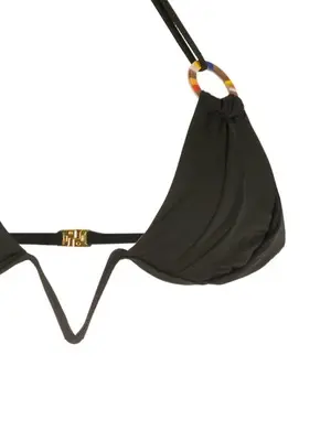 AMIR SLAMA Ring-detail Halterneck Bikini