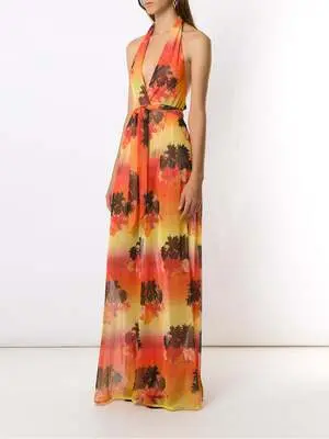 AMIR SLAMA Halter Neck Jumpsuit