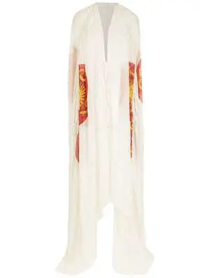 AMIR SLAMA Silk Shirt Dress