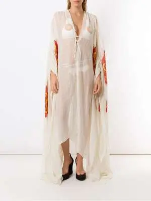 AMIR SLAMA Silk Shirt Dress