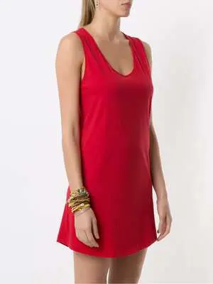 AMIR SLAMA Sleeveless T-shirt Dress