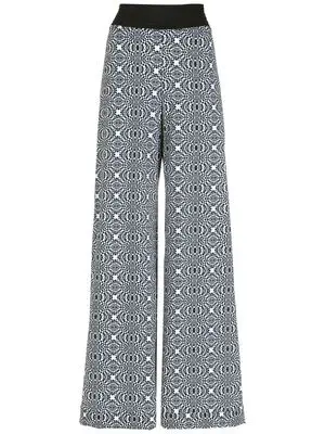 AMIR SLAMA Printed Wide-leg Trousers