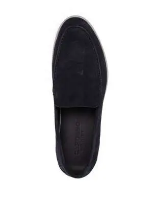 SCAROSSO Ludovica Suede Loafers - Blue