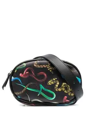 SELETTI Snakes-print Belt Bag