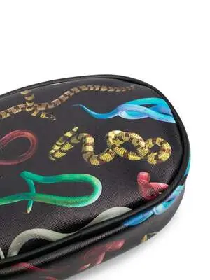 SELETTI Snakes-print Belt Bag