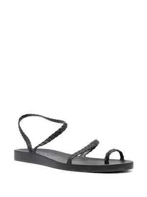 ANCIENT GREEK SANDALS Eleftheria Sandals - Black
