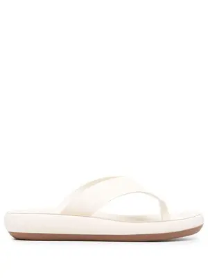 ANCIENT GREEK SANDALS Charys Comfort Flip Flops - Neutrals