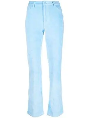 MAISIE WILEN Mockumentary Straight-leg Trousers - Blue