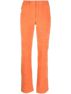 MAISIE WILEN Mockumentary Straight-leg Trousers - Orange