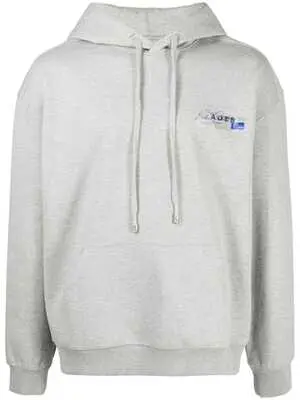 ADER ERROR Cotton-blend Logo Print Hoodie
