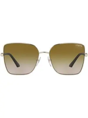 VOGUE EYEWEAR Oversized Sunglasses - Gold