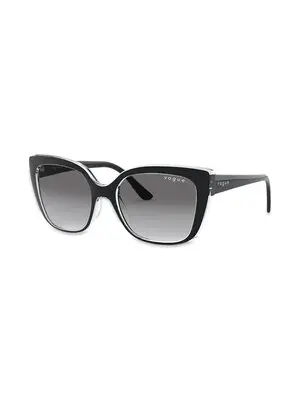 VOGUE EYEWEAR Cat Eye Frame Sunglasses - Black