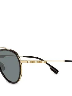 Burberry Oliver Pilot Sunglasses