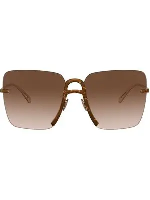 Giorgio Armani Oversized-frame Sunglasses - Brown