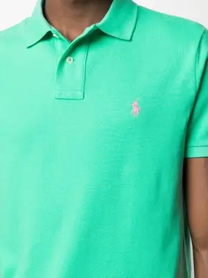 Polo Ralph Lauren Embroidered-logo Piqué Polo Shirt