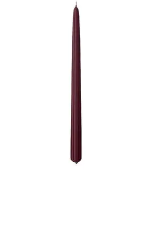 AYTM Lux Set Of 4 Tapered Candles In Red - Bordeaux