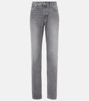 RE/DONE 70s Stove Pipe High-rise Jeans - Grey