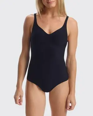 Commando Butter Soft-support Tank Bodysuit Black