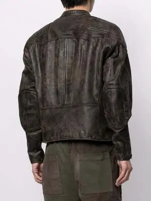 Ralph Lauren Watts Biker Jacket - Brown