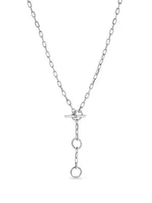 David Yurman David Yurman 3mm 3-Ring Chain Necklace Silver