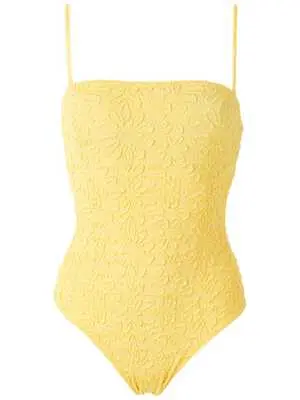 CLUBE BOSSA Lottie Jacquard One-piece - Yellow