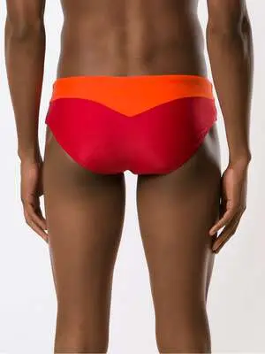 AMIR SLAMA Panelled Swimming Trunks
