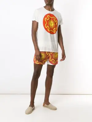 AMIR SLAMA Sol Print Shorts