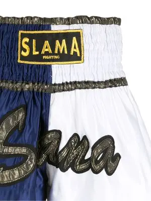 AMIR SLAMA Embroidery Luta Shorts
