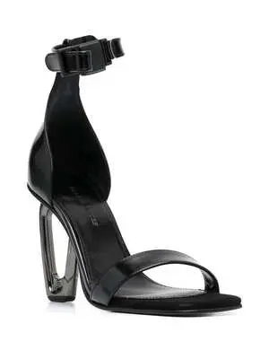 Filling Pieces Carabiner-heel Leather Sandals